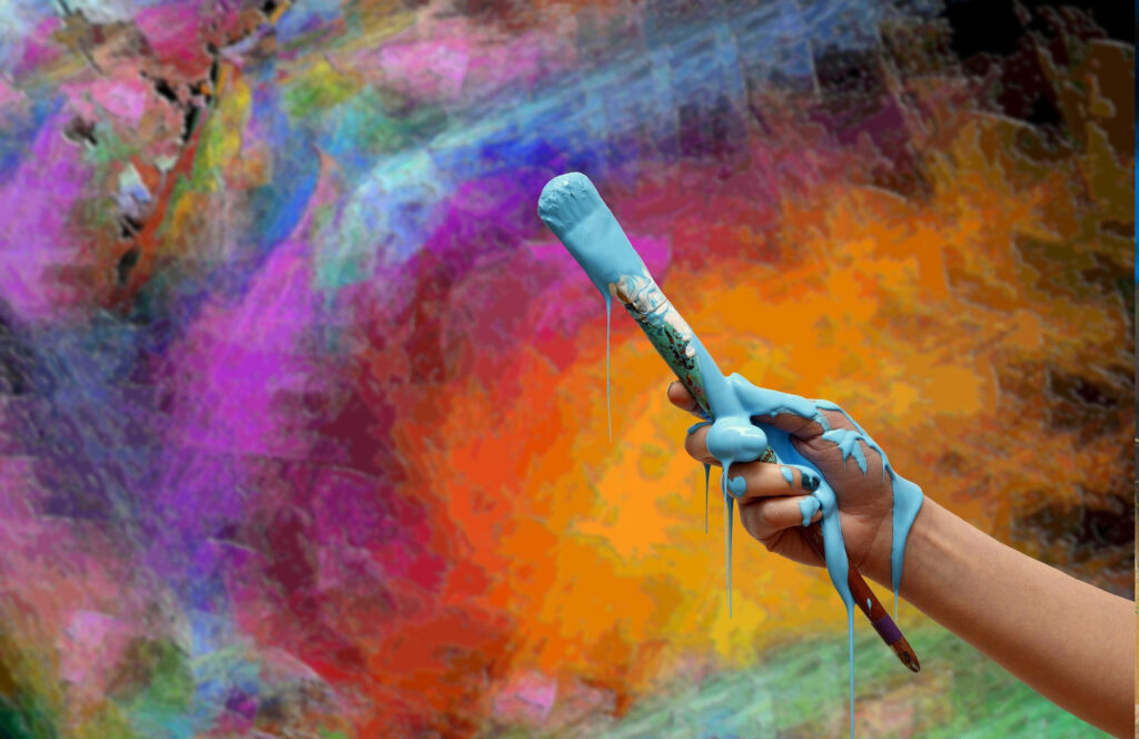 JGA Action Painting | JGA-Ideen.com